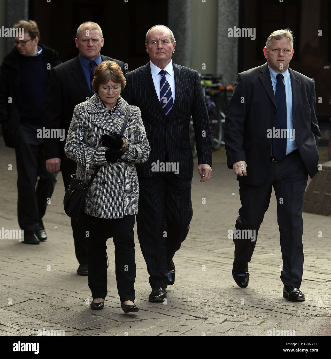 Family members of Captain Thomas Clarke (names not given) at Oxford ...