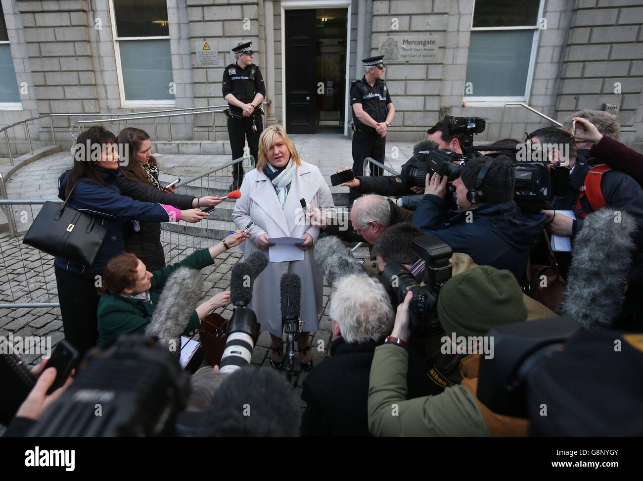 Bailey Gwynne murder court case Stock Photo - Alamy