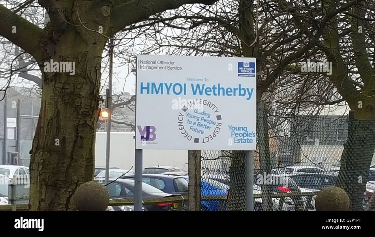 HMYOI Wetherby incident Stock Photo - Alamy