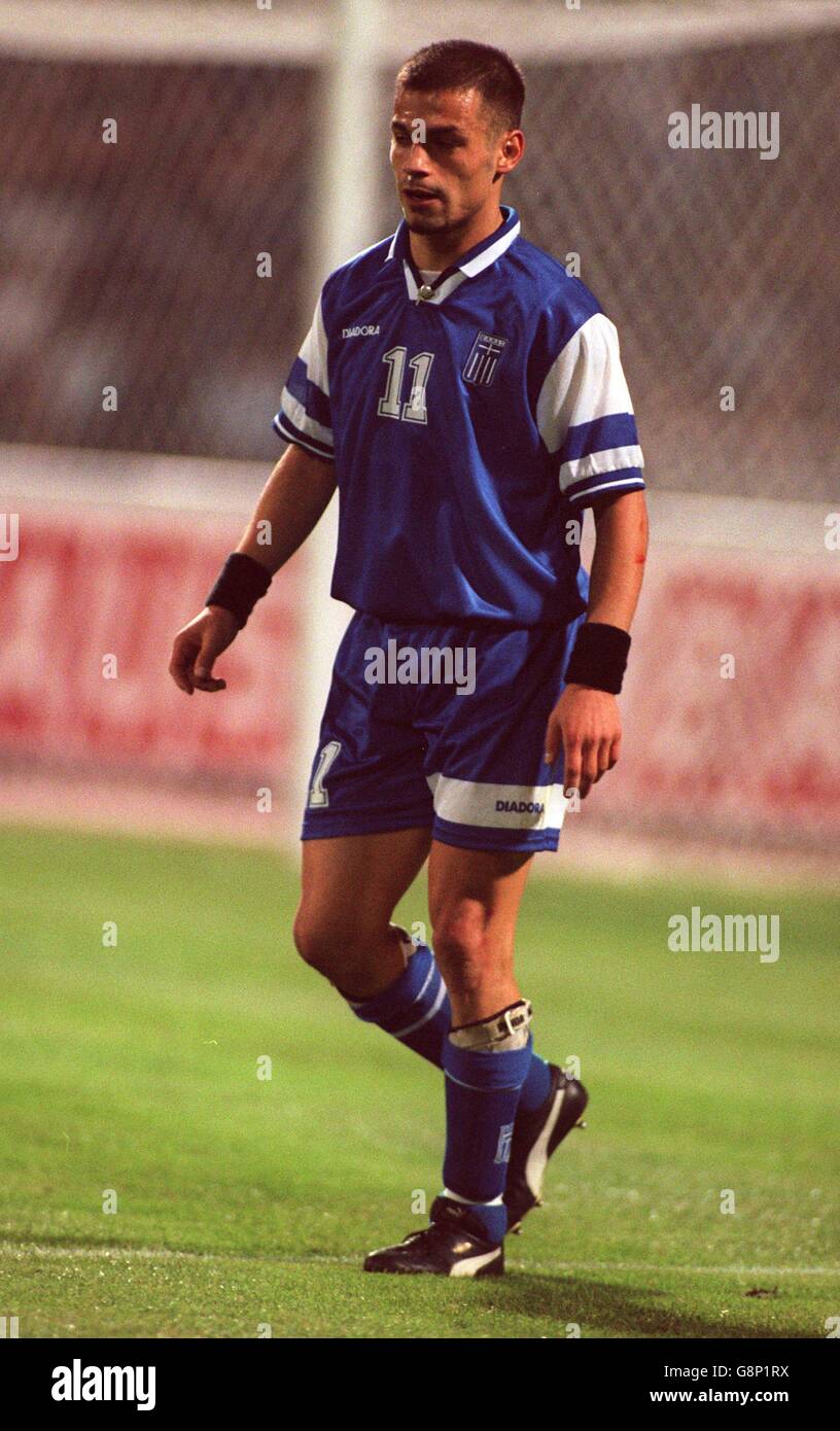 Soccer - World Cup Qualifier - Greece v Denmark. Themistoklis ...