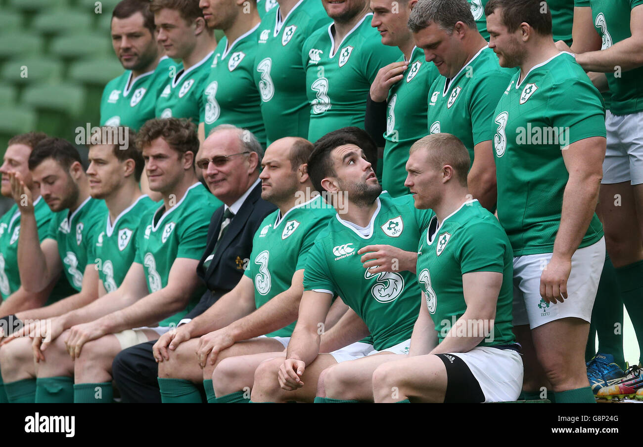 Ireland v Italy - 2016 RBS Six Nations - Ireland Captain's Run - Aviva ...