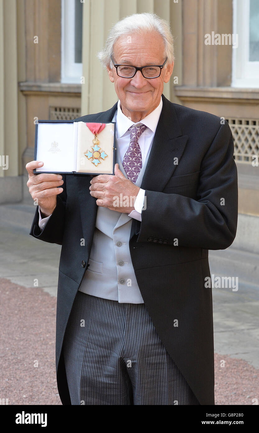 Dr Iain Douglas Hamilton holds his Commander of the Order of the ...