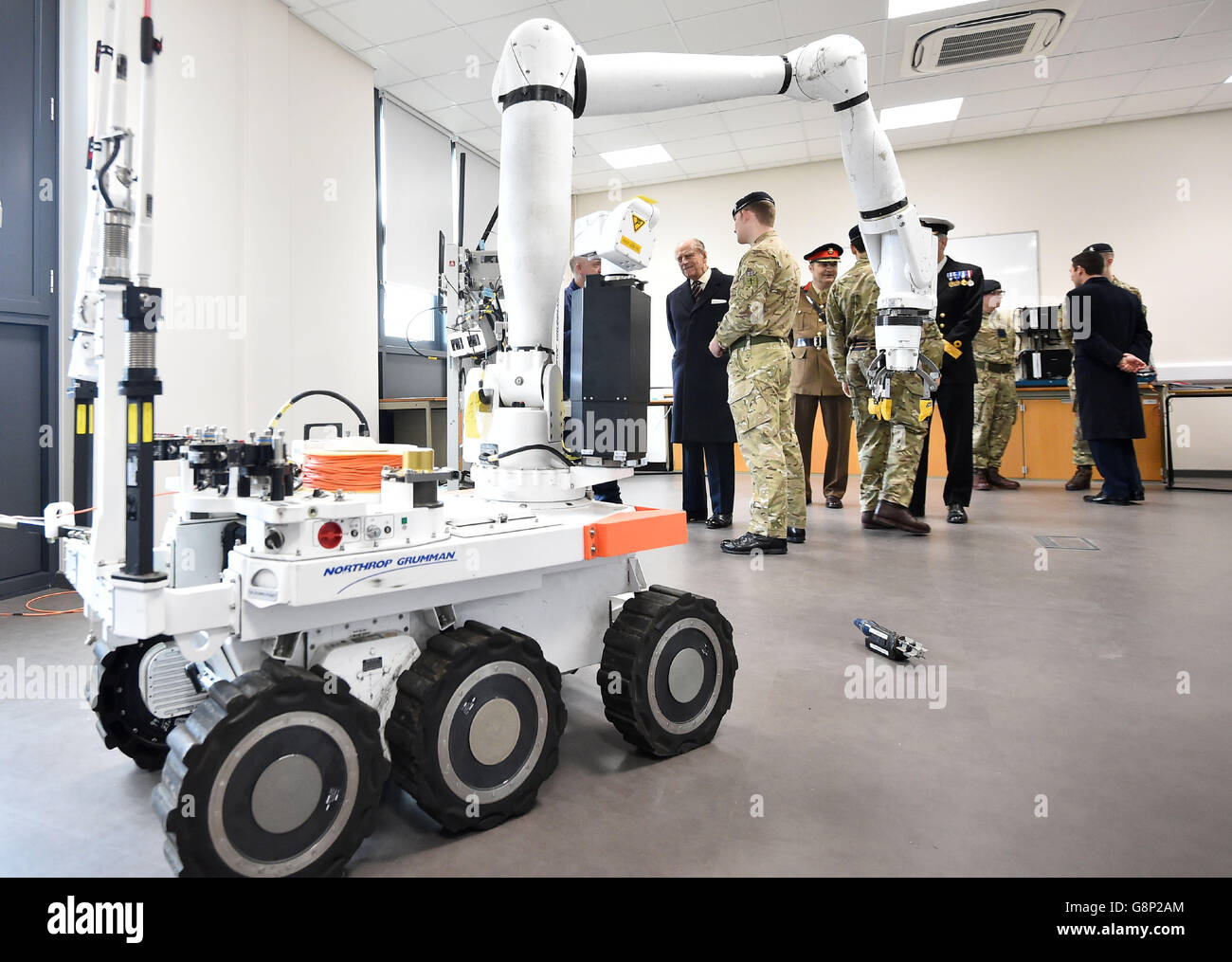 Royal visit to reme barracks hi-res stock photography and images - Alamy