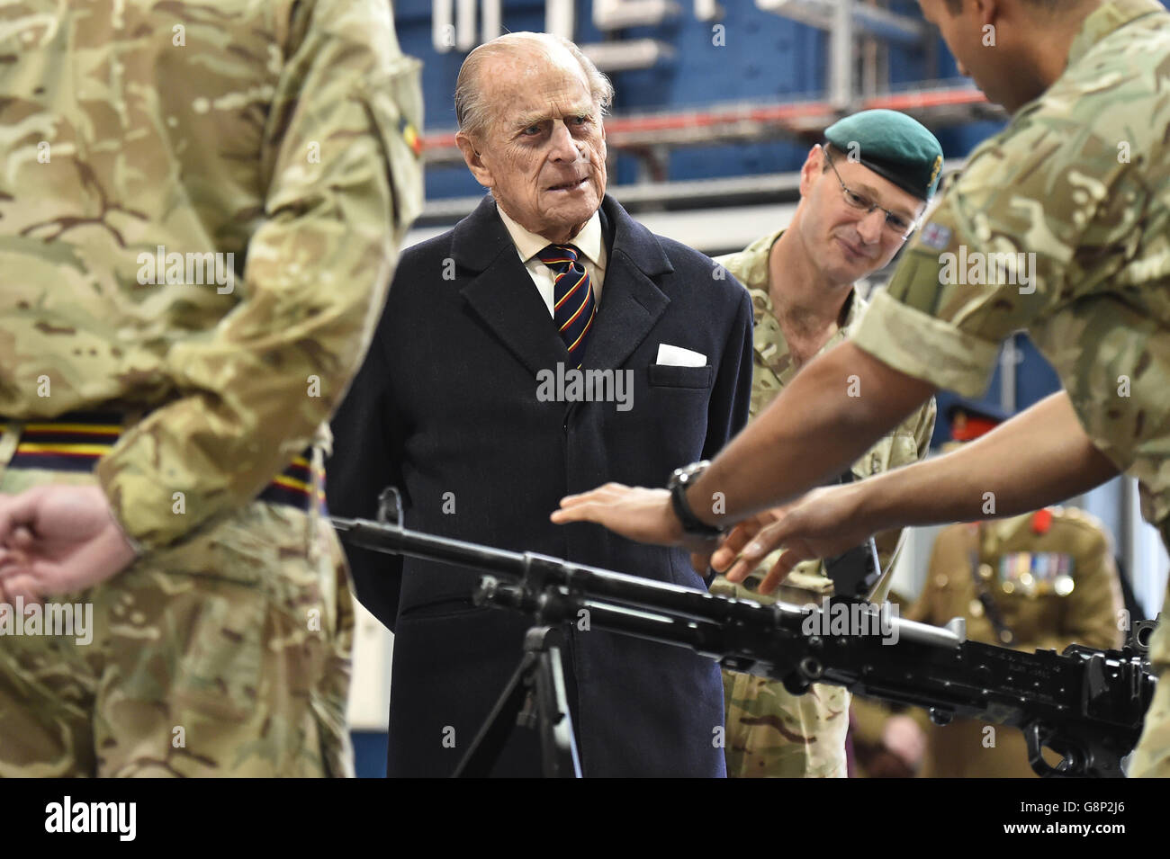 The Duke of Edinburgh, Colonel-in-Chief, Royal Electrical and ...