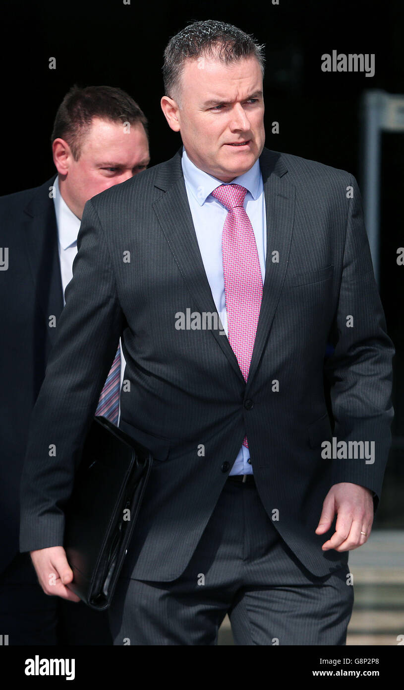 Anglo Irish Bank court case Stock Photo - Alamy