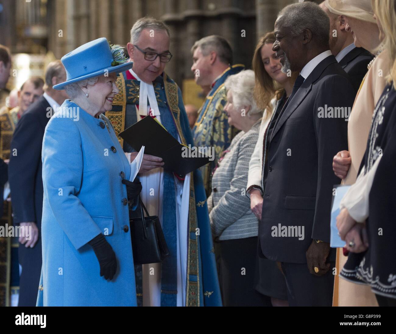 Commonwealth Day service Stock Photo - Alamy