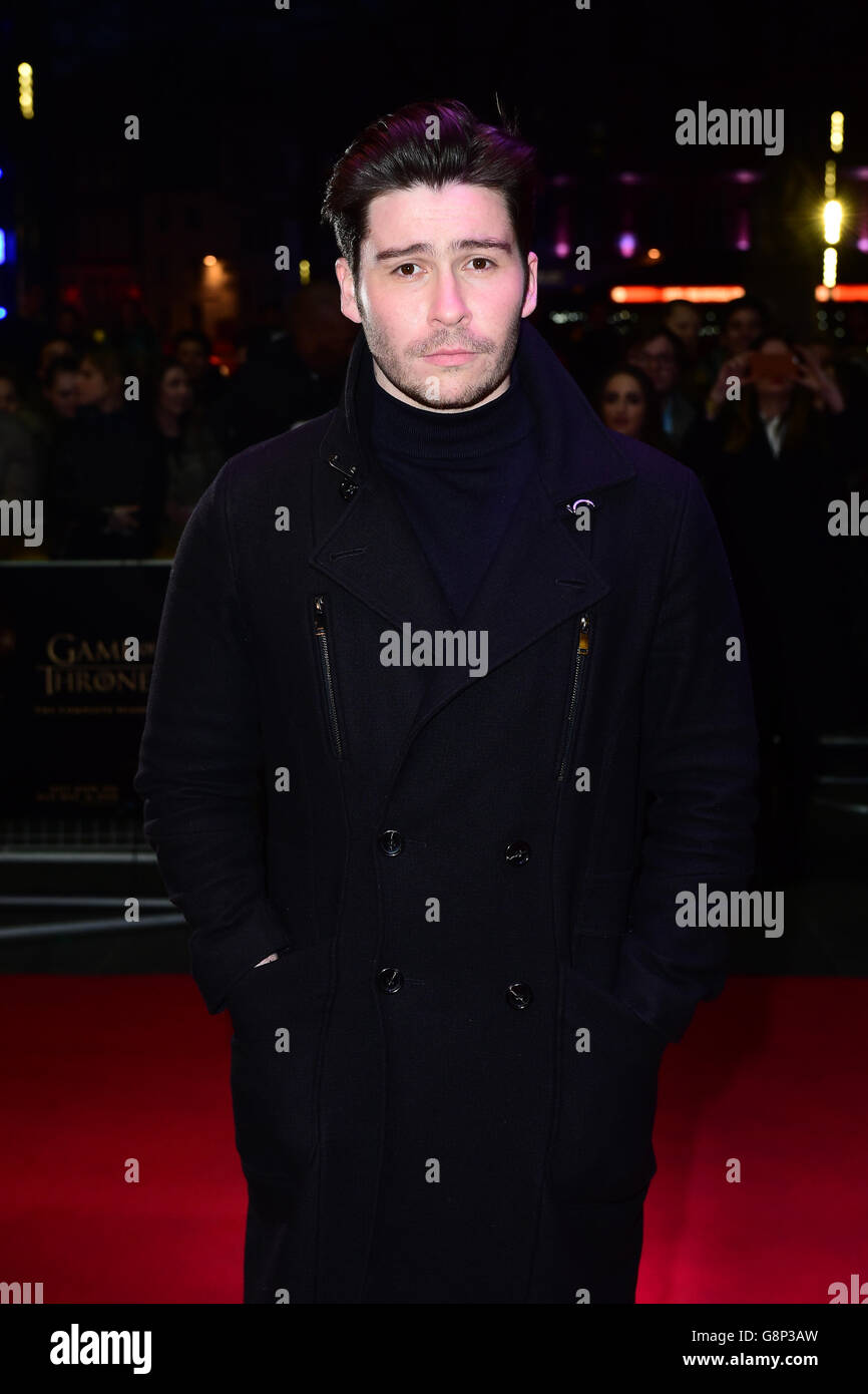 Daniel Portman attending the Gala screening of the Game of Thrones ...