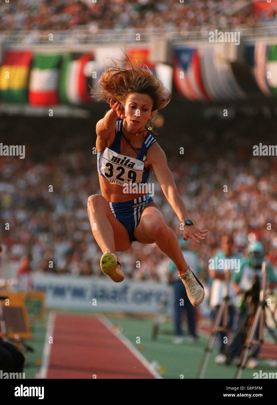 Athletics - Sixth IAAF World Championships - Athens 1997 - Women's Long ...