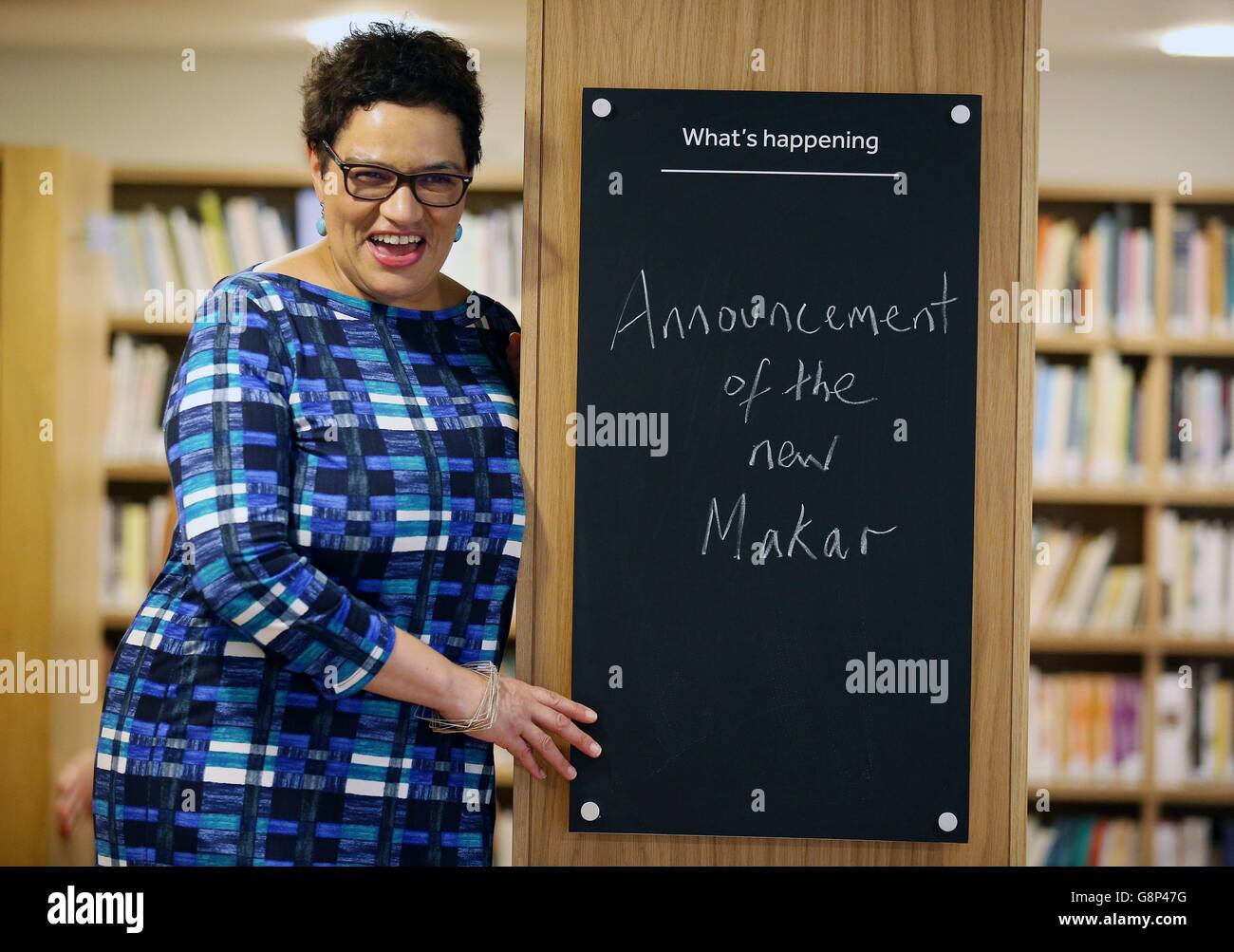 New Makar Jackie Kay (National Poet for Scotland) at the Scottish ...