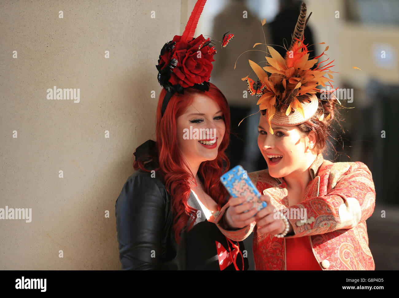 Female Racegoers Ladies Day Cheltenham Festival Cheltenham Racecourse ...