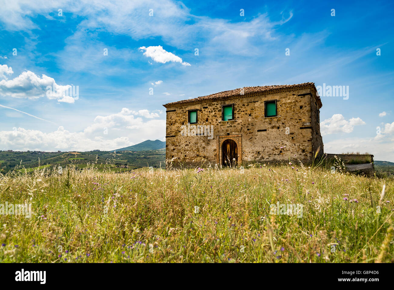 beautiful Italian Landscape Stock Photo - Alamy