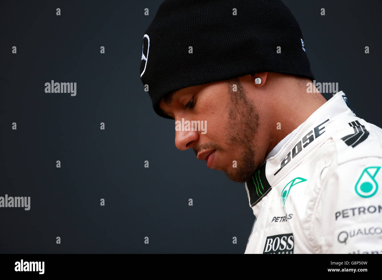 2016 Testing - Day One - Circuit de Catalunya. Mercedes Lewis Hamilton ...