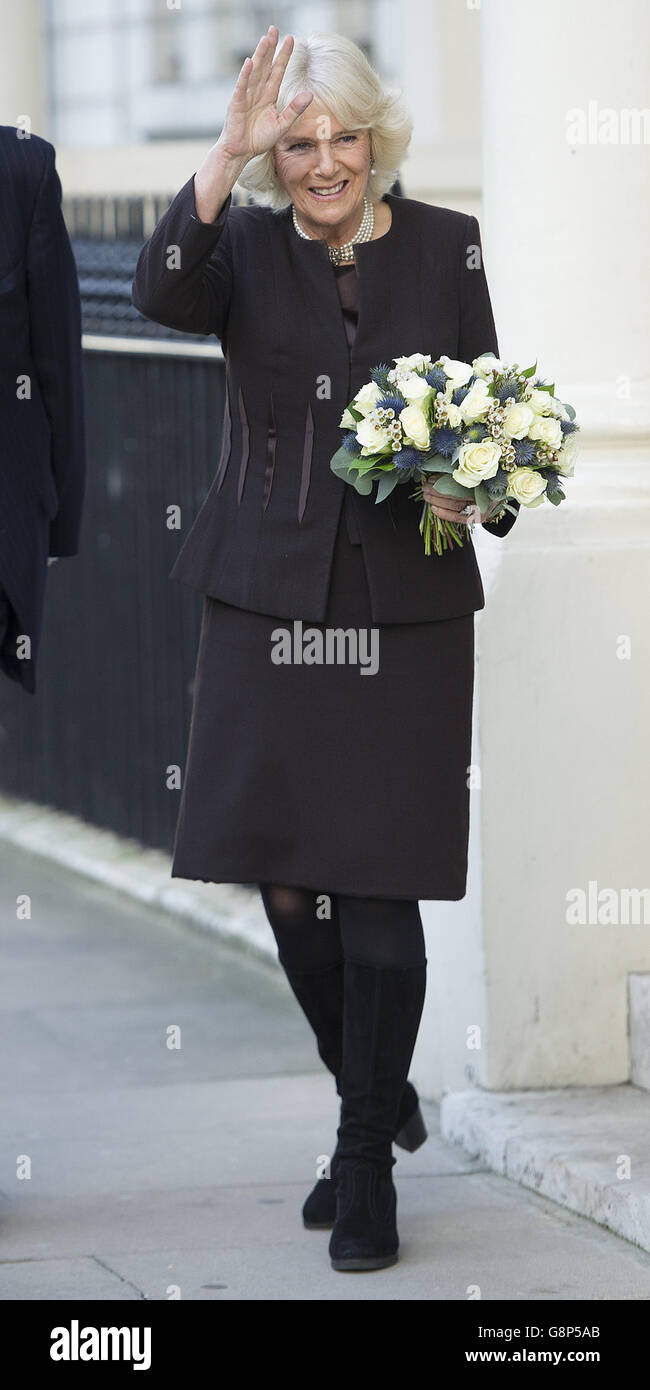 Royal visit to Queen's Gate School Stock Photo - Alamy