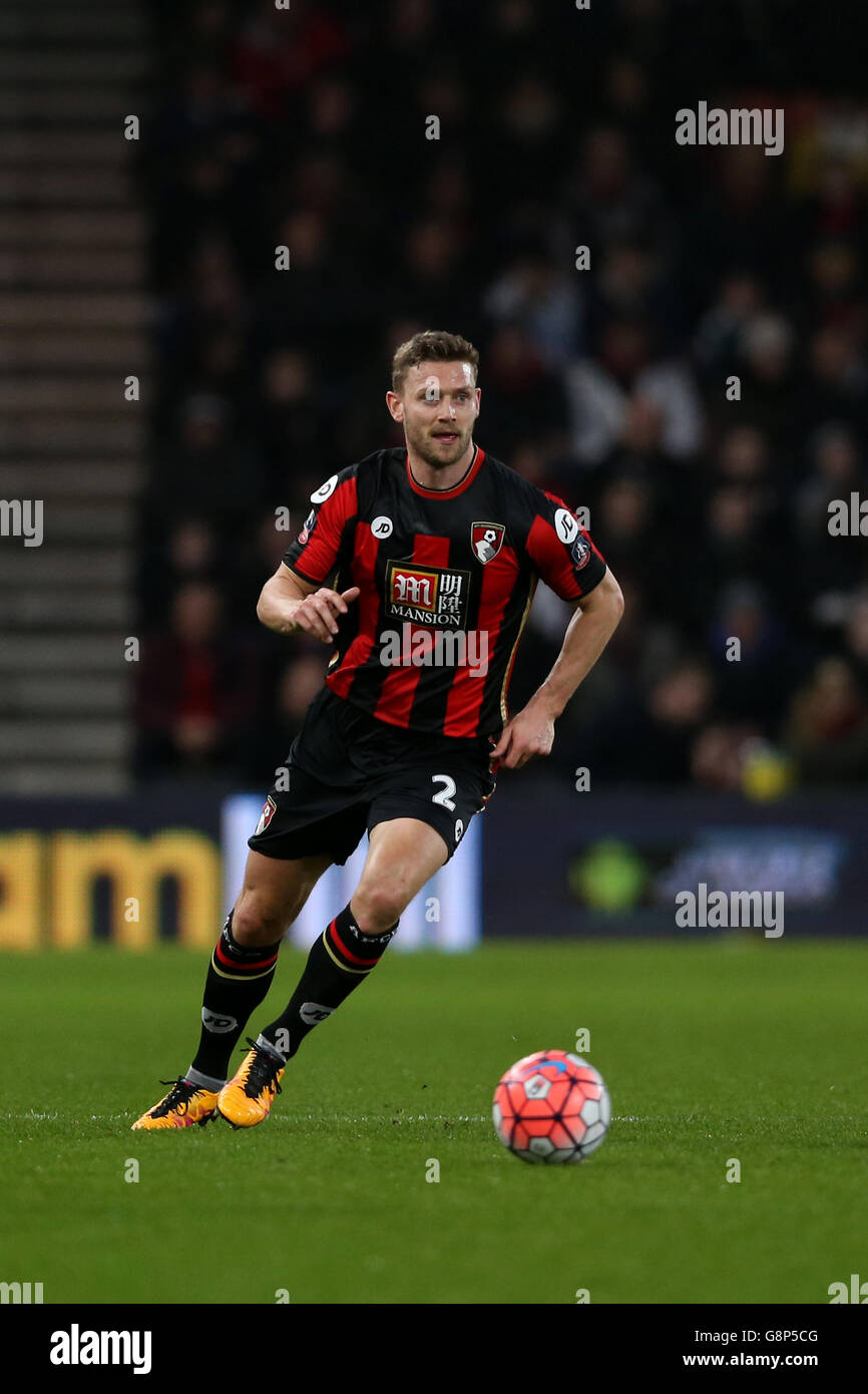 AFC Bournemouth's Simon Francis during the Emirates FA Cup, fifth round ...