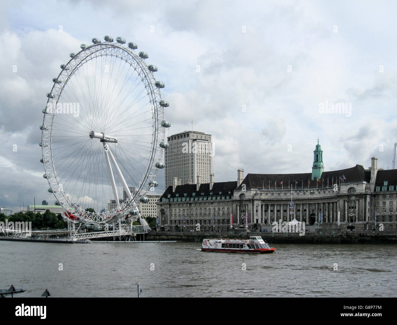 London Eye Ferris Wheel England Stock Photo - Alamy