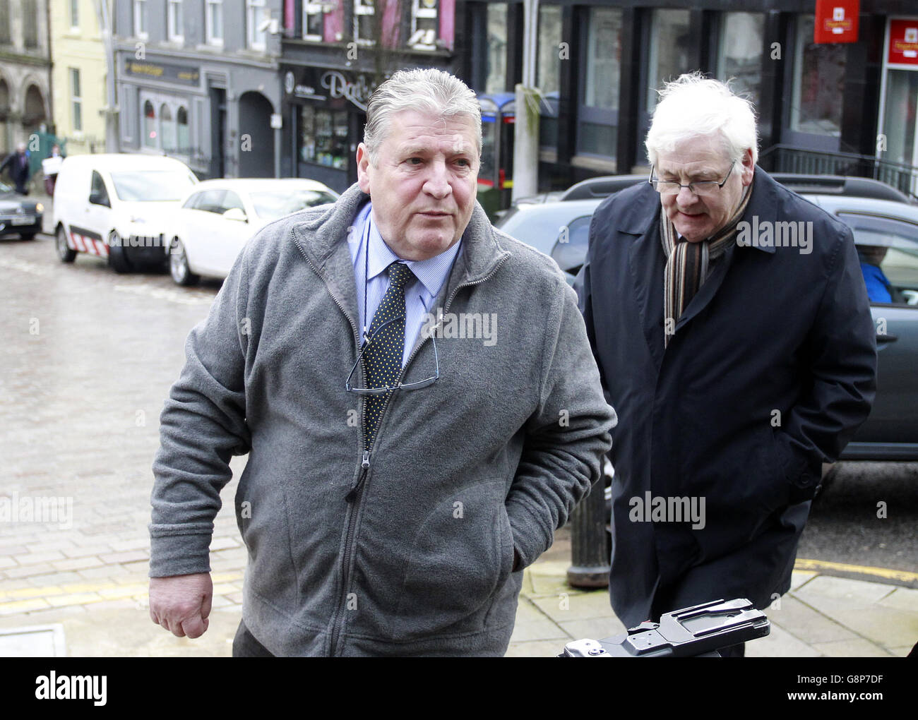 Stanley McComb (left) who lost his wife Ann and Michael Gallagher who ...
