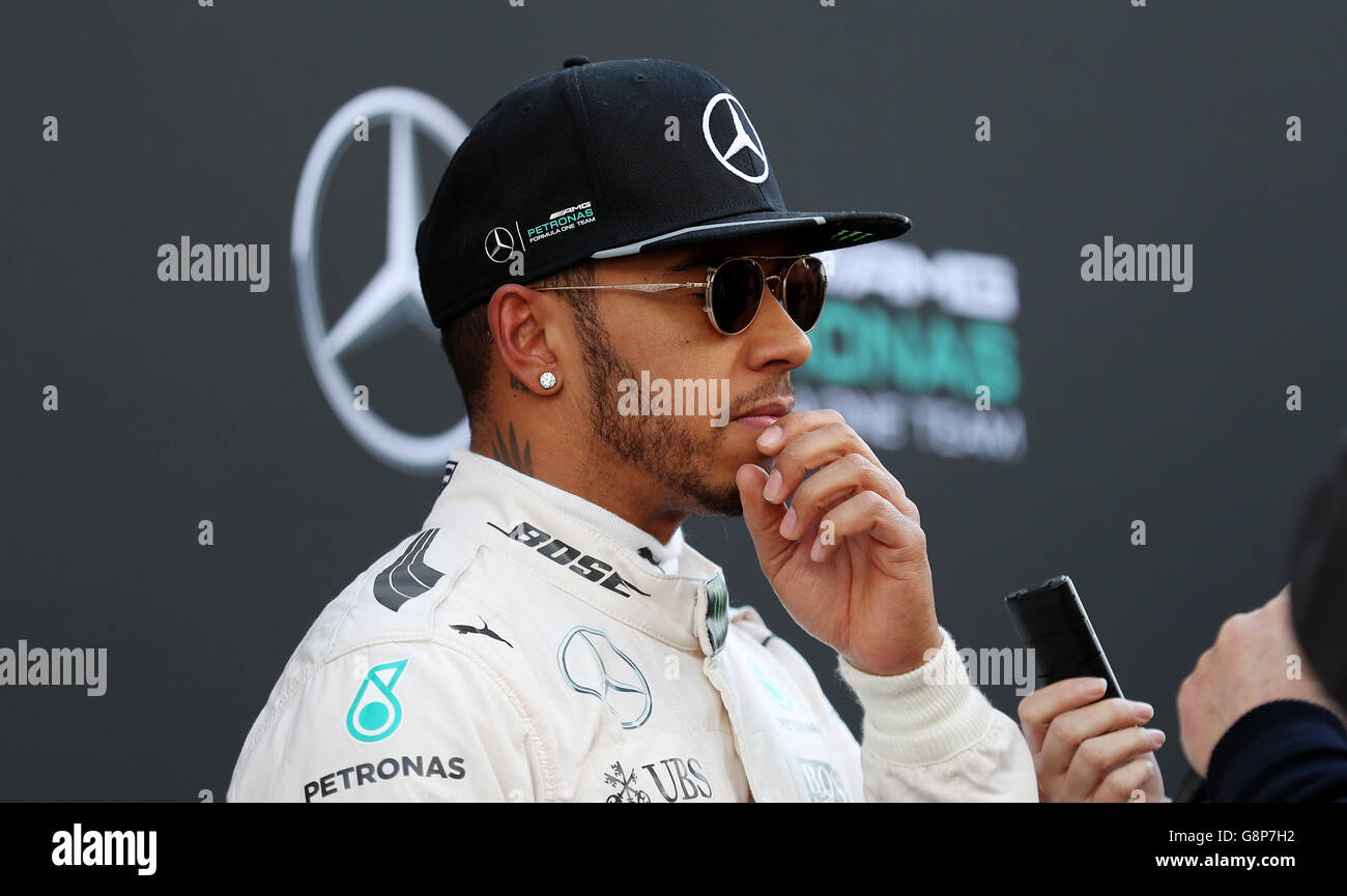 Mercedes Lewis Hamilton during day four of testing ahead of the 2016 ...