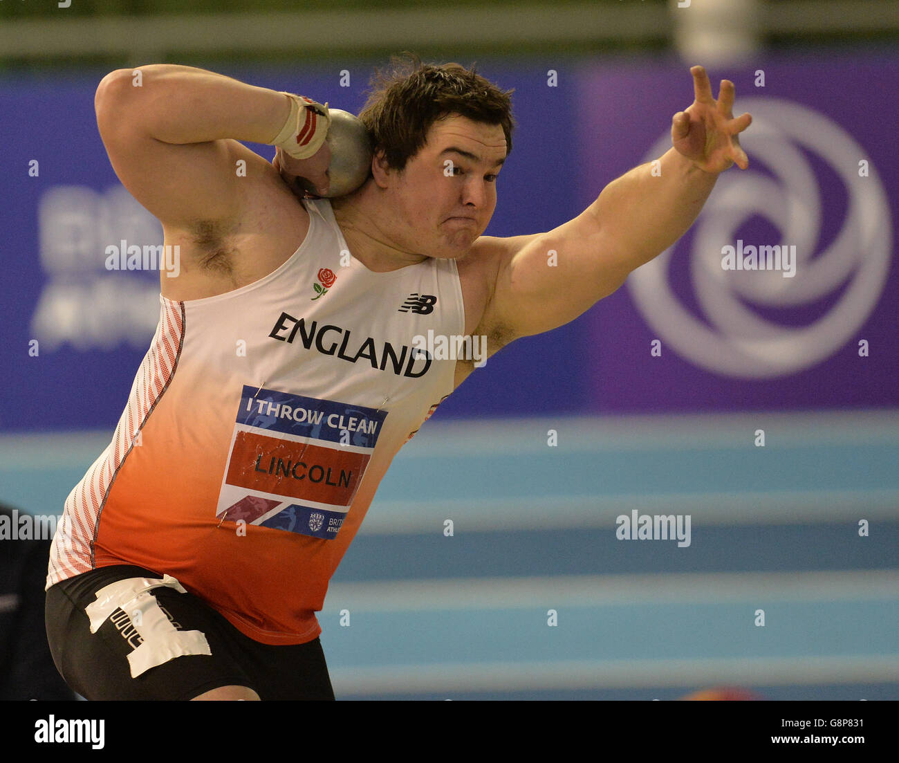 Scott lincoln shot put hi-res stock photography and images - Alamy
