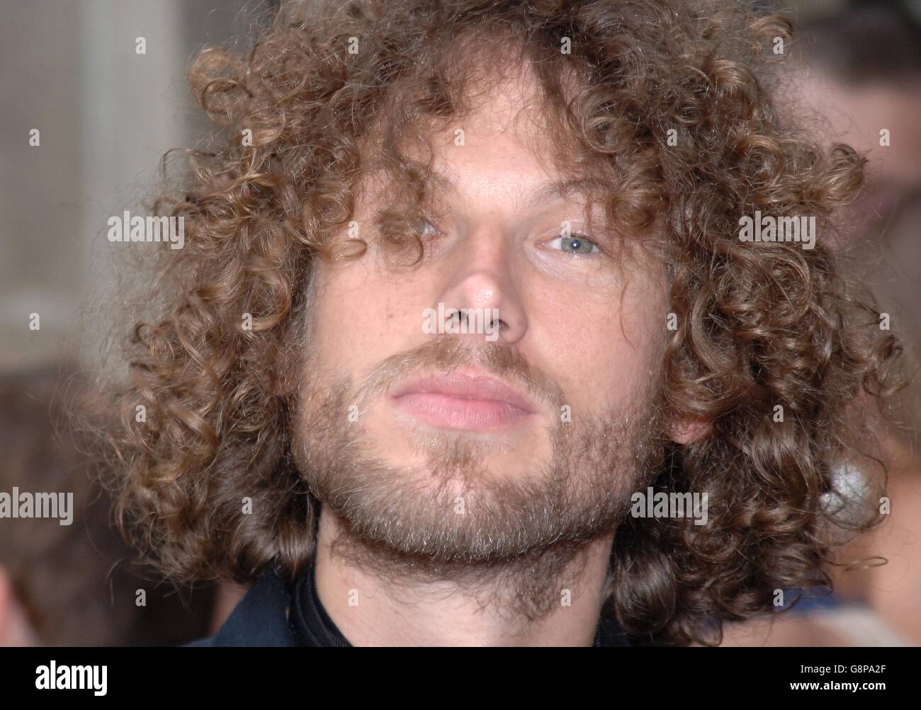 Simon rix of kaiser chiefs arrives hi-res stock photography and images ...