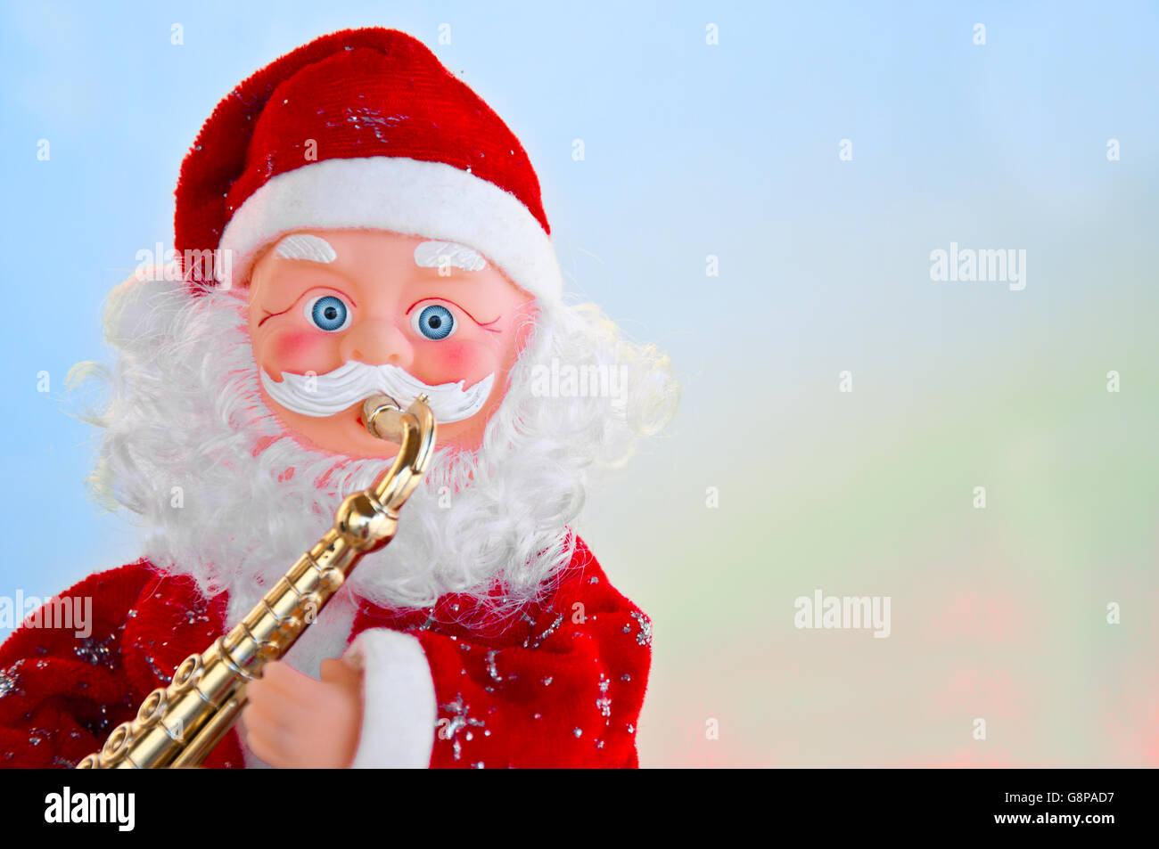 Jolly father christmas head hi-res stock photography and images - Alamy