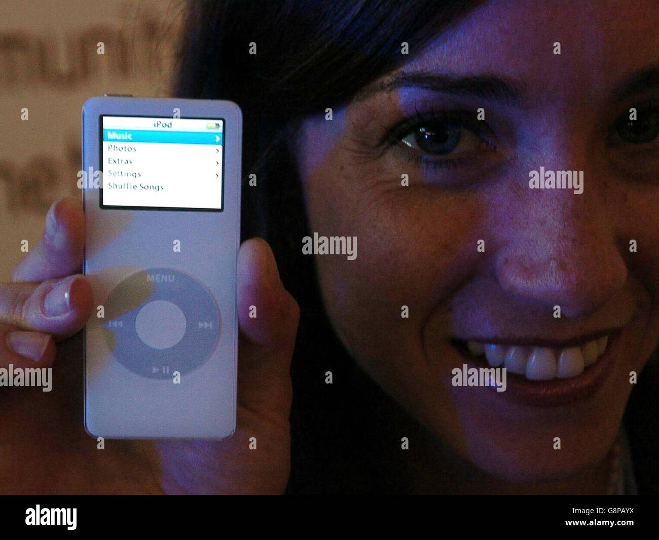 The new ipod nano held press launch in london hi-res stock photography ...