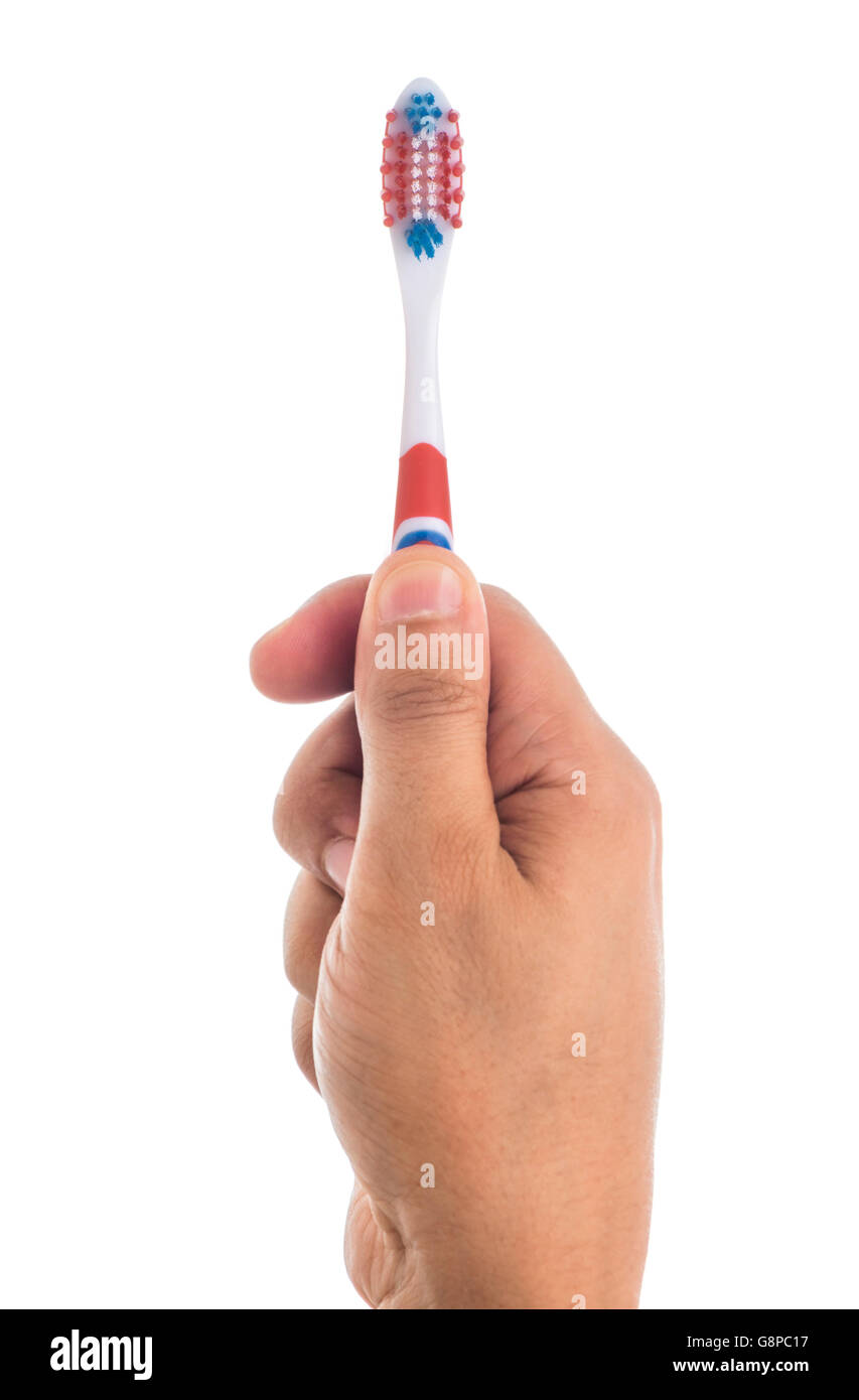 Dentist hand toothbrush hi-res stock photography and images - Alamy