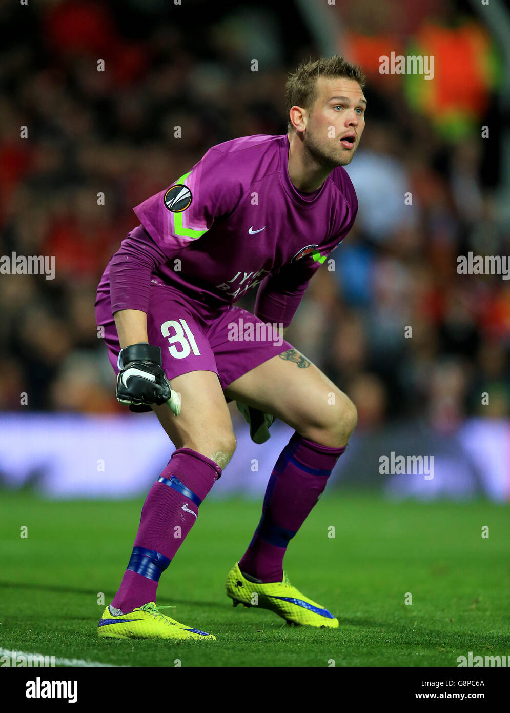Goalkeeper mikkel andersen hi-res stock photography and images - Alamy