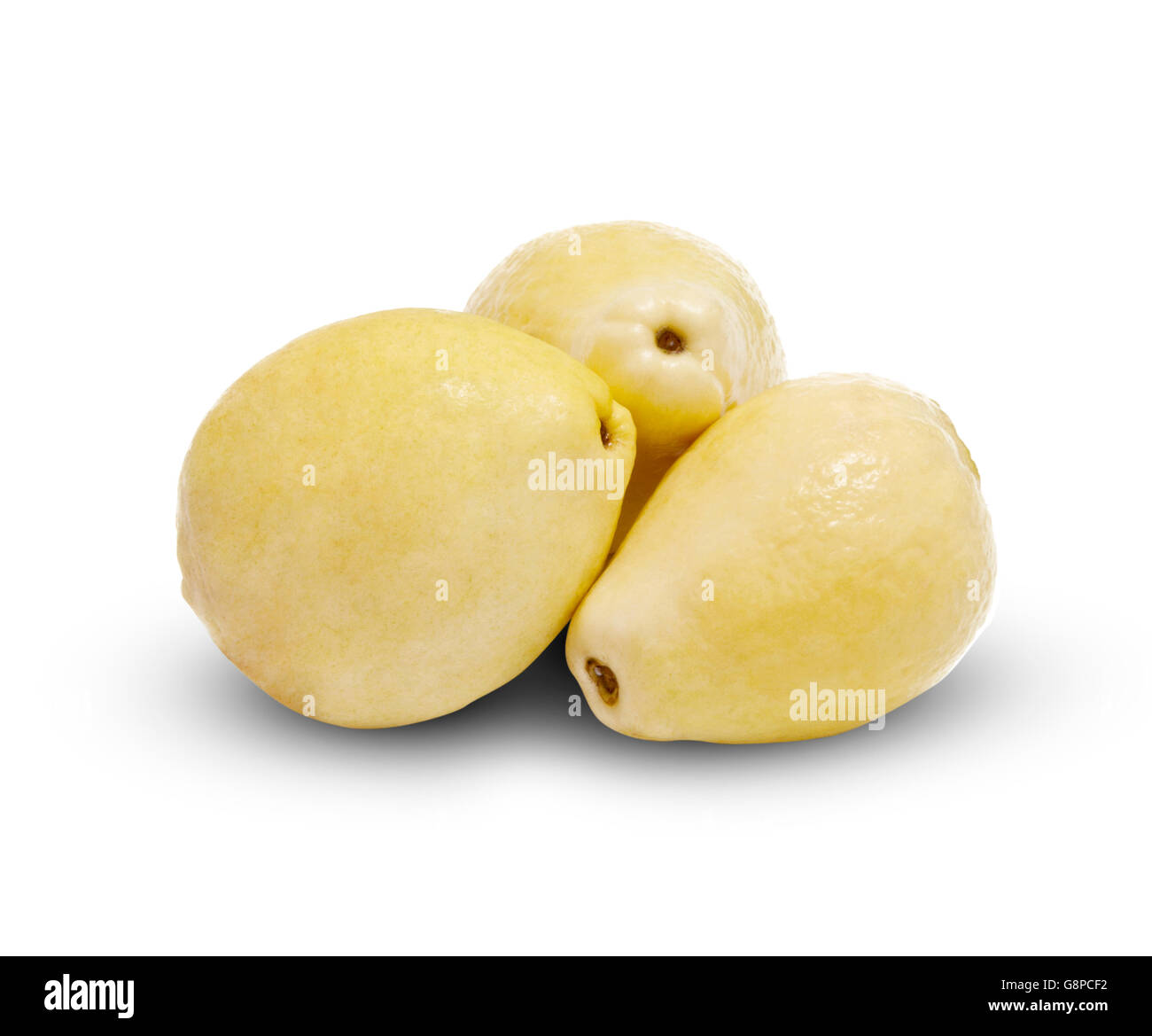 Guava on white hi-res stock photography and images - Alamy