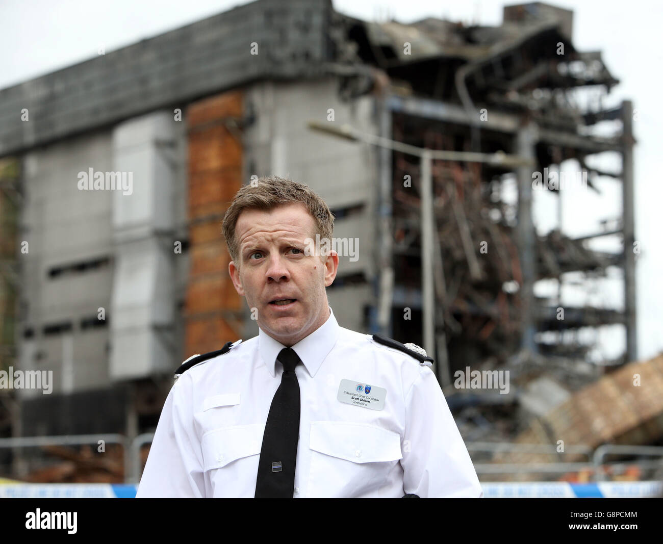 Assistant Chief Constable Scott Chilton of Thames Valley Police speaks ...