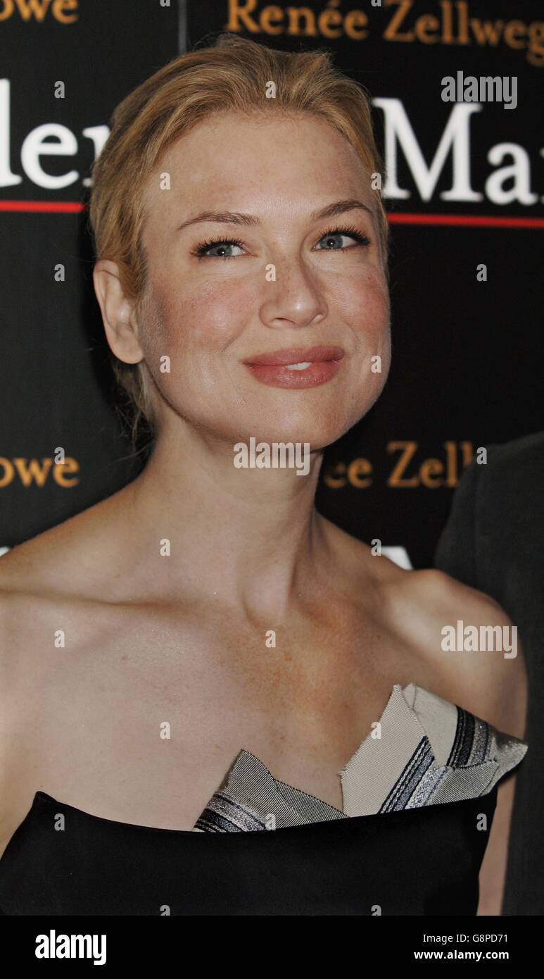 Renee Zellweger poses during a photocall for the UK premiere of ...