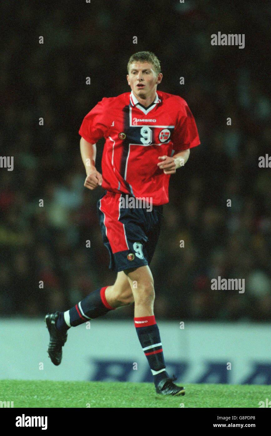 Soccer world cup qualifier norway v switzerland hi-res stock ...