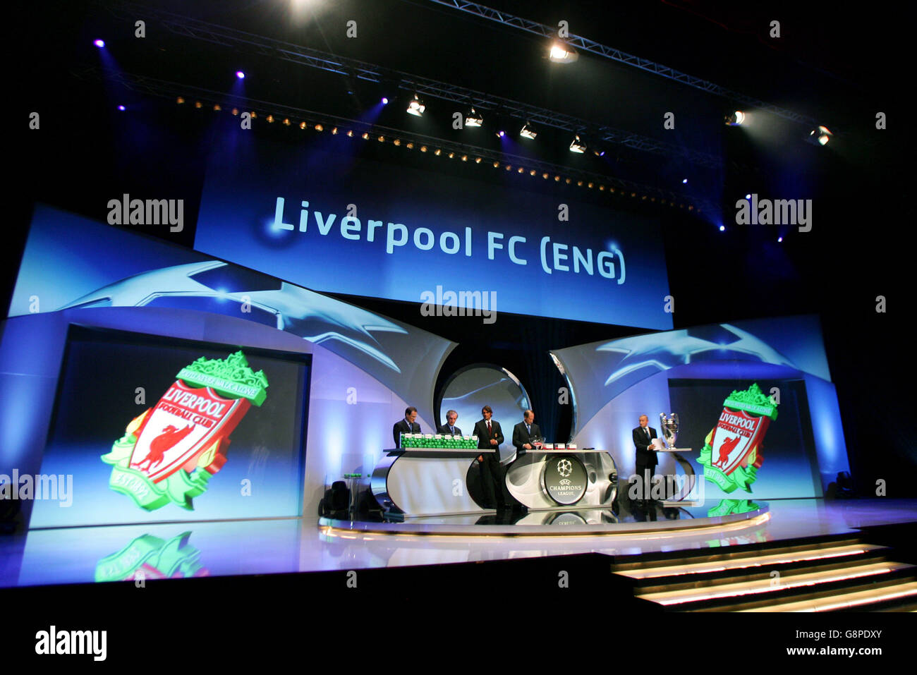 Liverpool champions league draw hi-res stock photography and images - Alamy