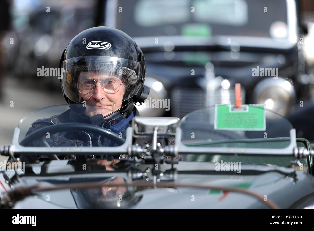 Austin morris day brooklands museum in weybridge hi-res stock ...