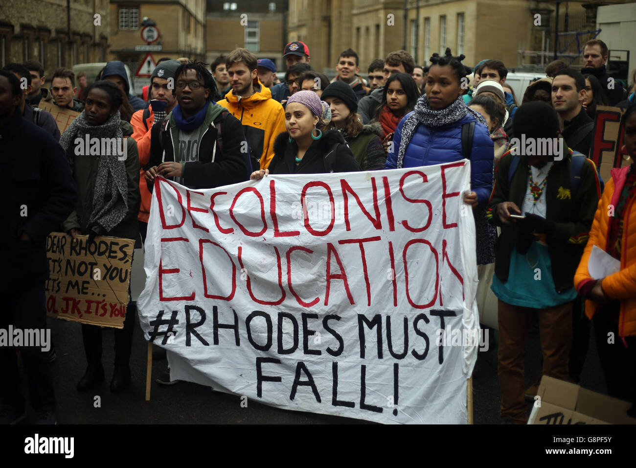 Cecil Rhodes statue Stock Photo - Alamy