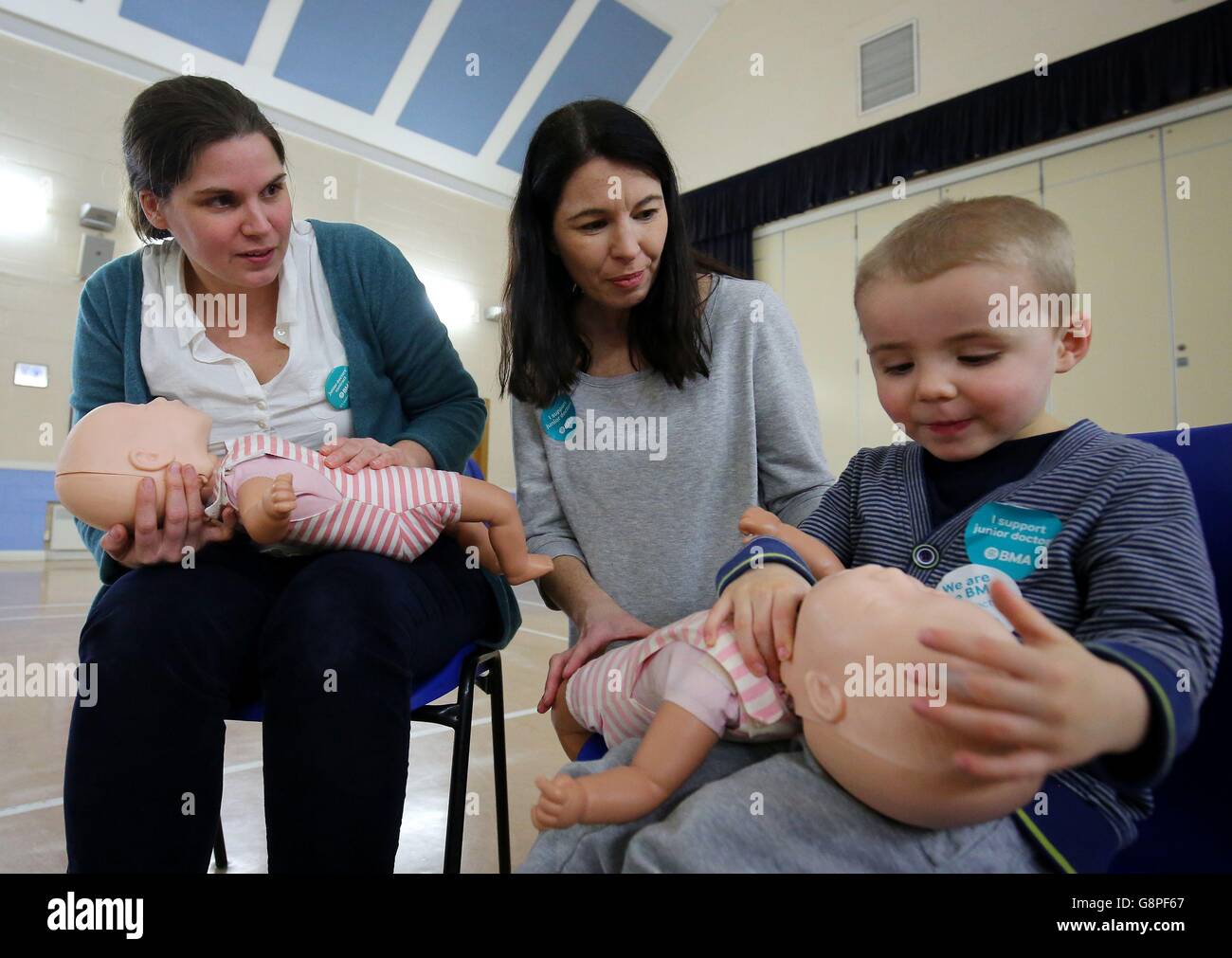 Dr laura pocock teaches jake perkins hi-res stock photography and ...