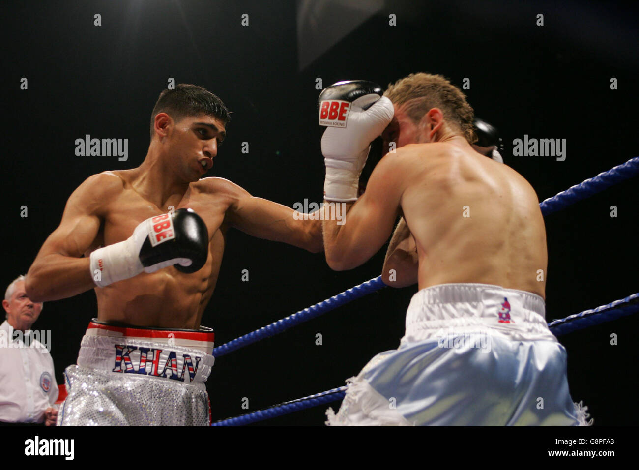 BOXING Khan 1 Stock Photo - Alamy