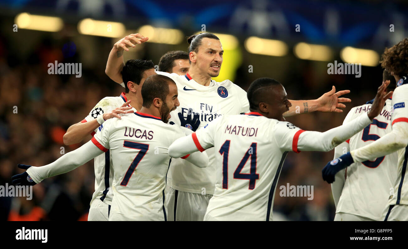 Paris Saint Germains Adrien Rabiot Celebrates Scoring His Sides First