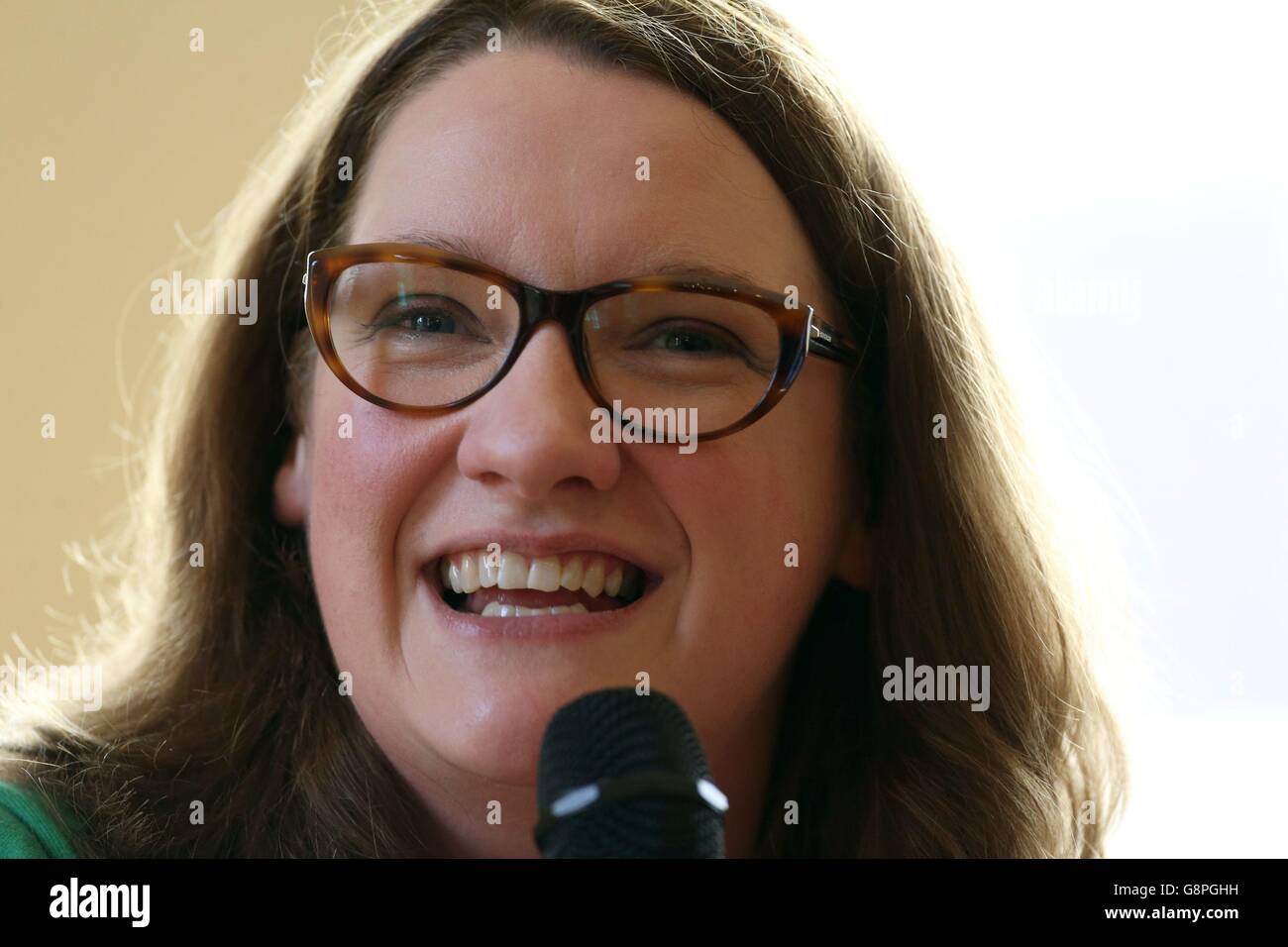 Award winning comedian sarah millican speaks question answer session ...