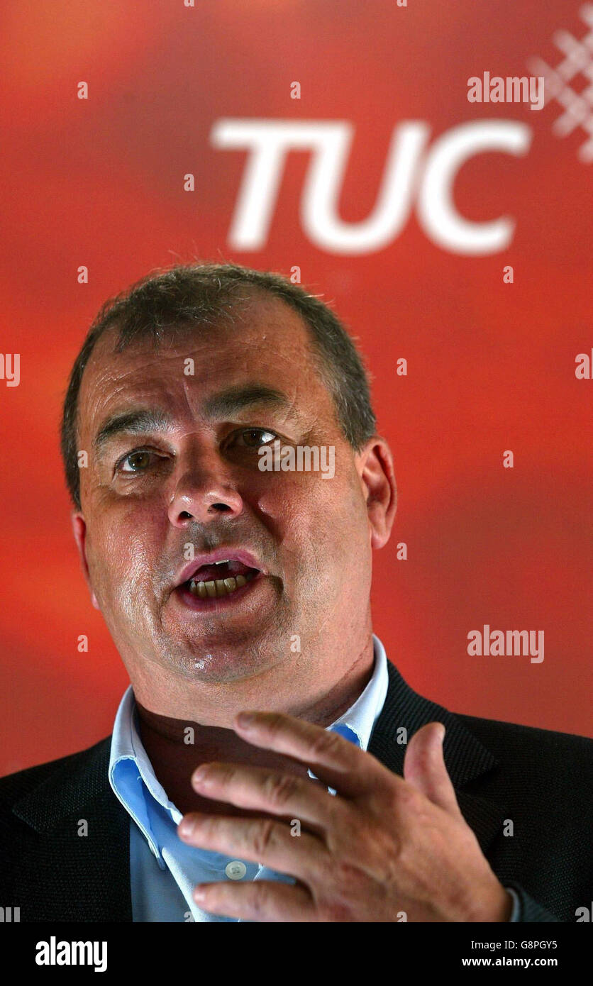 Library filer dated 11/09/2005 of TUC General Secretary Brendan Barber ...