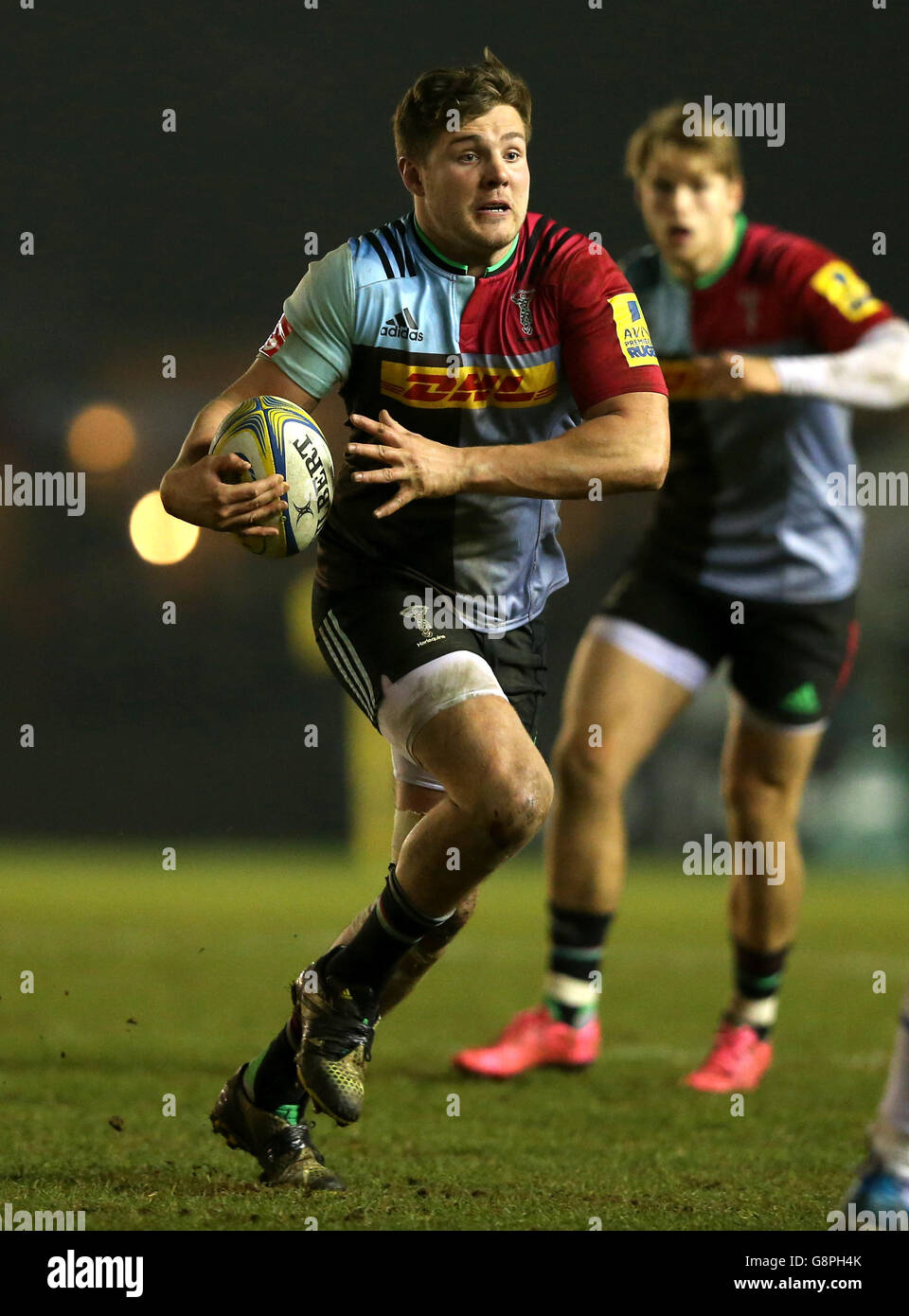 Harlequins' Harry Sloan during the Aviva Premiership match at ...