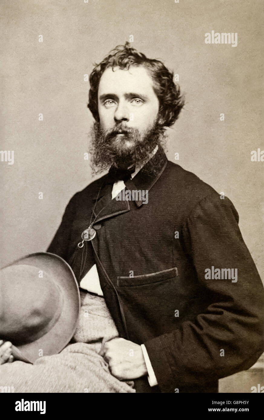 Fitz Hugh Ludlow (1836-1870) American writer and explorer who wrote ...