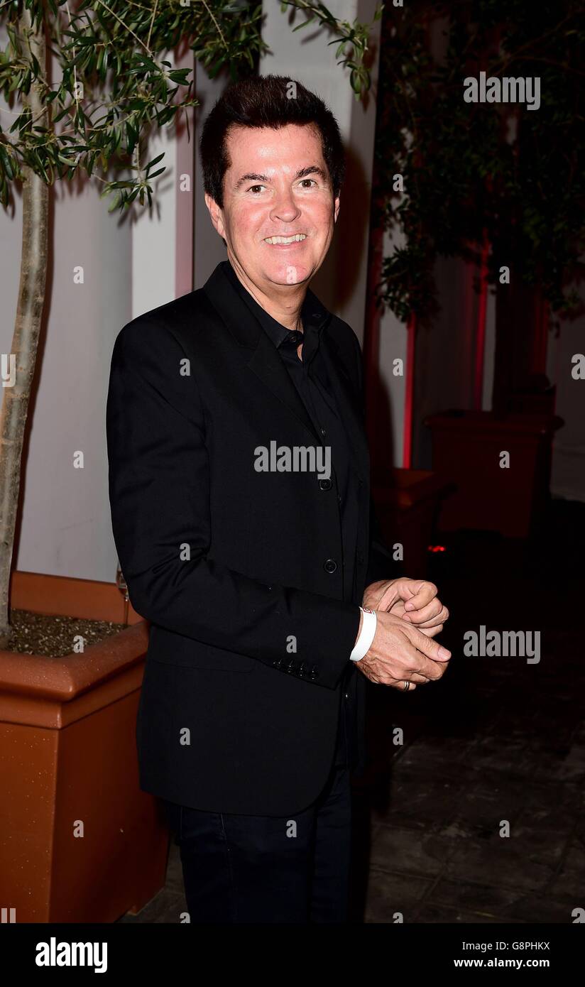 Simon Fuller attending the Film Is GREAT Reception at the Fig and Olive ...
