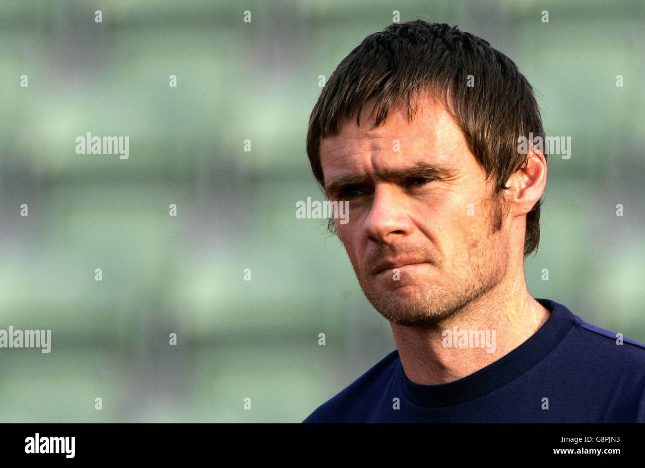 Scotlands graham alexander during training session at the bislett ...