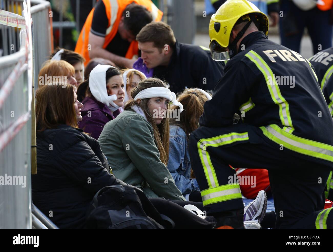 Exercise Unified Response, an emergency services training exercise ...