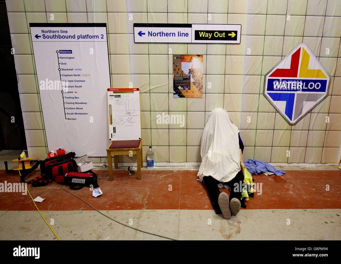 Emergency services training exercise littlebrook power station hi-res ...
