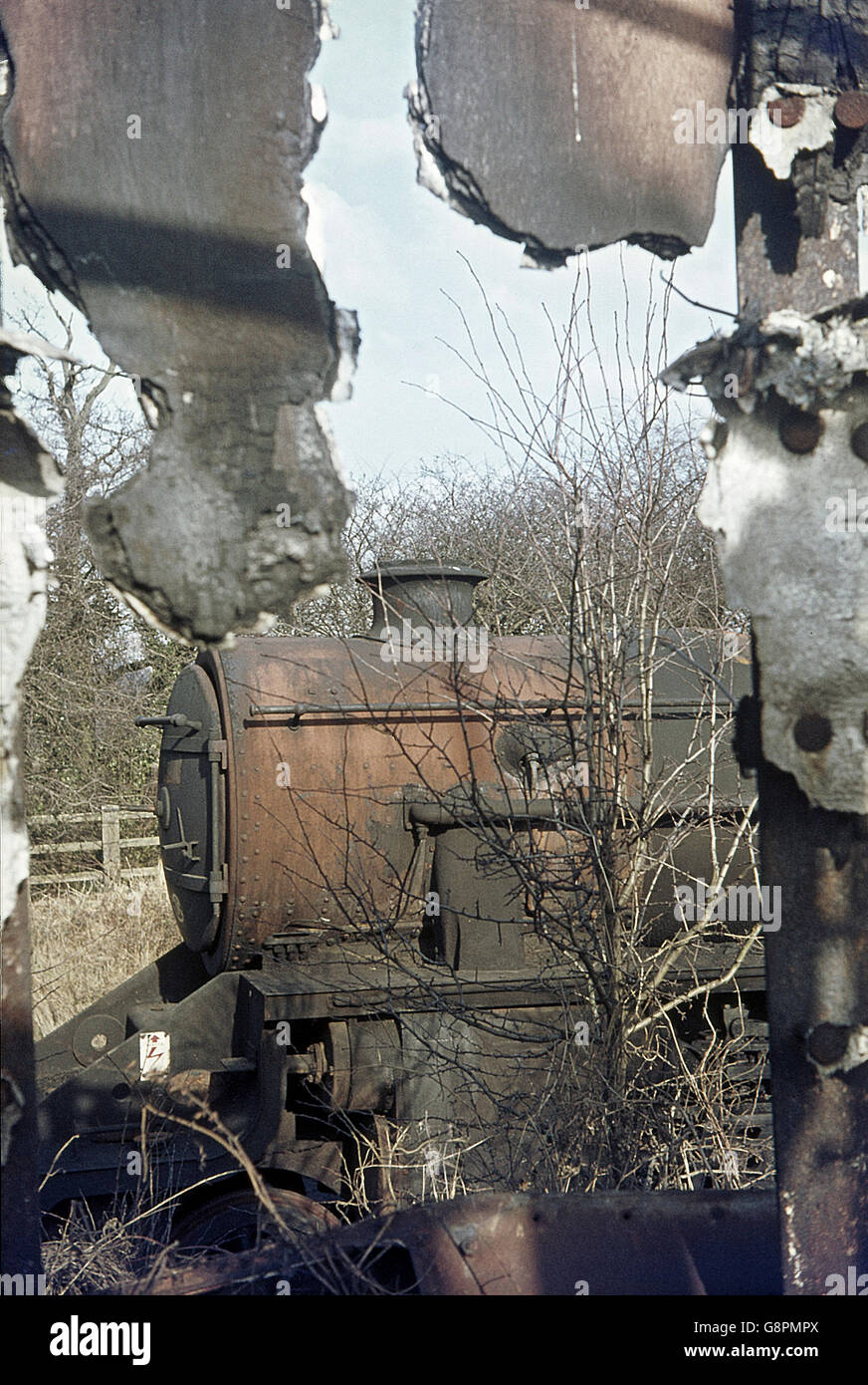 Locomotive scrapyard 1960s hi-res stock photography and images - Alamy