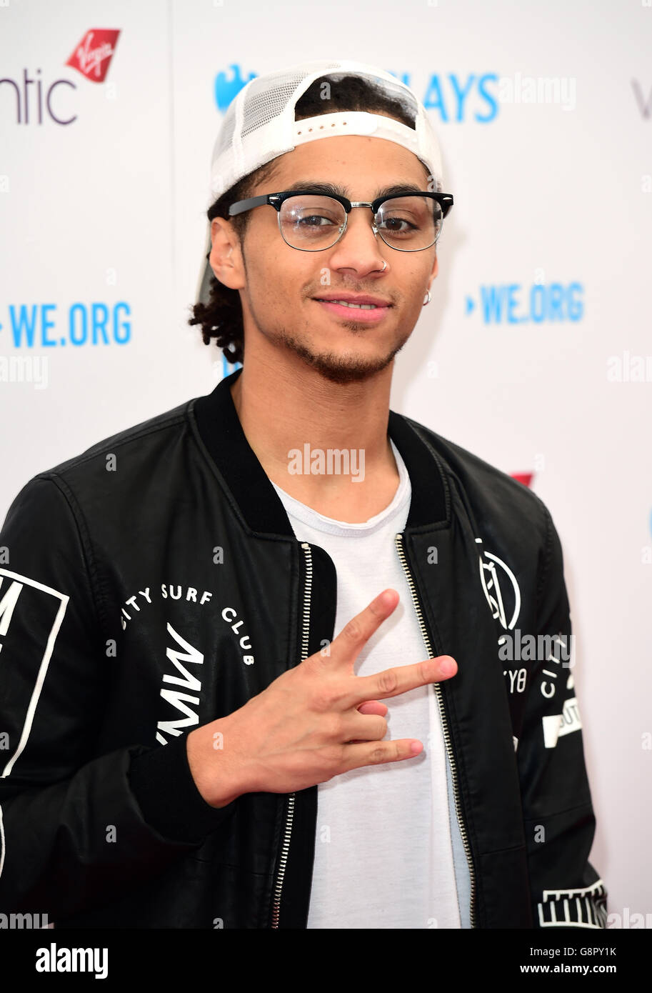 Bluey robinson attending the we day uk charity event concert hi-res ...