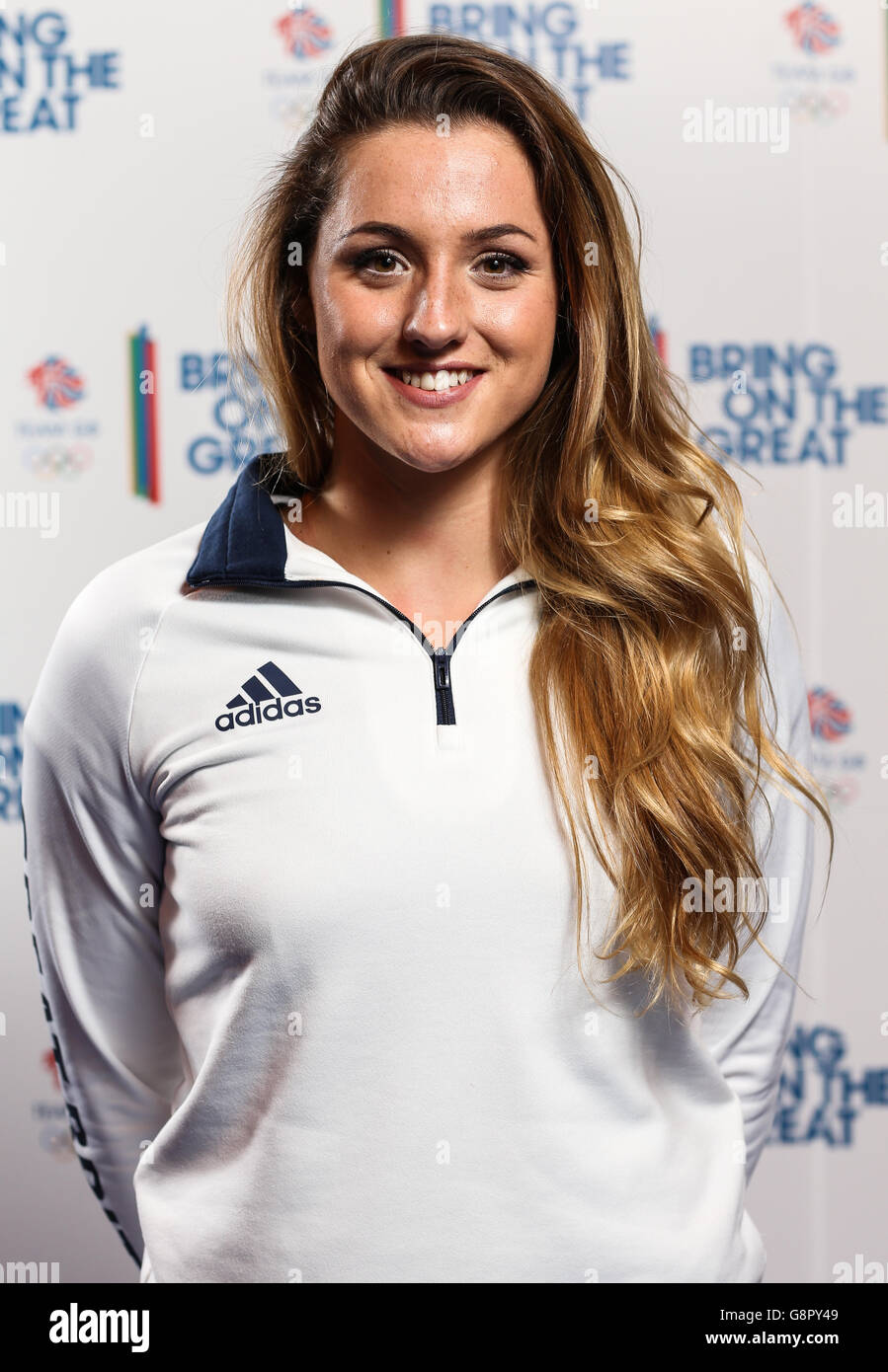 Team GB swimmer Molly Renshaw during the kitting out session at the NEC ...