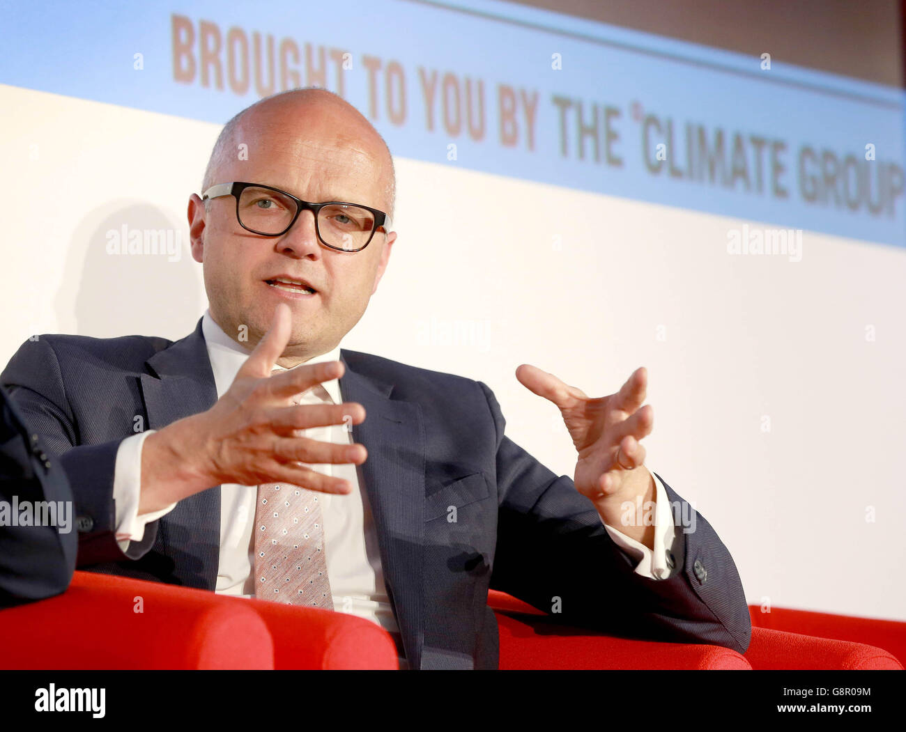 EDITORIAL USE ONLY Vidar Helgesen, Minister of Climate and Environment ...