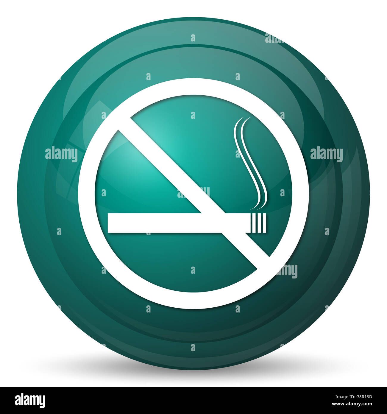 No smoking icon symbol 3d hi-res stock photography and images - Alamy